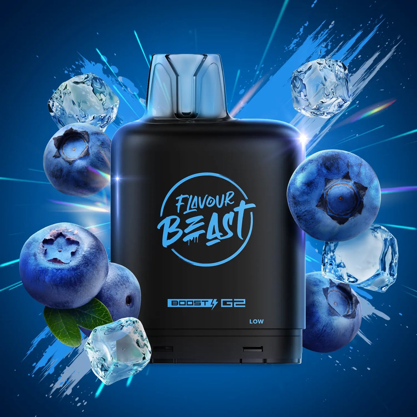 Level X Boost G2 Pod - Flavour Beast - Boss Blueberry – Level X Vape Level X Boost G2 Pod - Flavour Beast - Boss Blueberry – Level X Vape